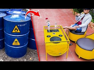 Upcycling Landfill Trash into a Luxury Item: DIY Table Speaker