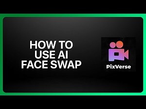 How To Use AI Face Swap in PixVerse Tutorial