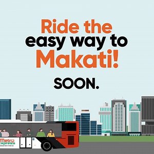 MetroExpress will take you to MAKATI SOON! Like and Follow us here on Facebook for updates. Ride the easy way. Ride with MetroExpress today! #MetroExpress #P2P | MEXBusJeep