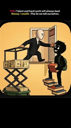 The difference between effort and entitlement #motivation #selfimprovement #mindset #MeritocracyMyth