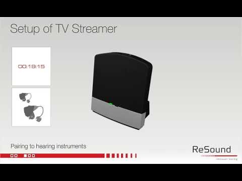 Setting up your ReSound Unite TV Streamer 2