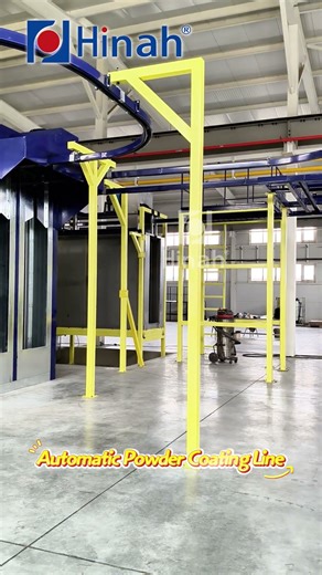 Automatic Powder Coating Line for Pipes Vertical line