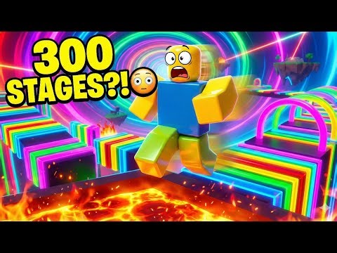 This 300-Stage Obby is CRAZY! ROBLOX 🌈🔥