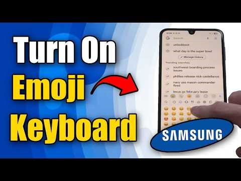 How to Get Emojis on Samsung Keyboard using Phone (Easy Tutorial)