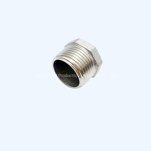 [Hot Item] NPT BSPT Male Thread Hexagon Plug Stainess Steel Pipe Fitting