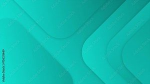 Simple and classy cyan color square box design professional background Stock Video