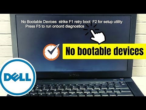 No bootable devices, strike f1 to retry boot, f2 for setup utility, press f5 to run onboard diagnost