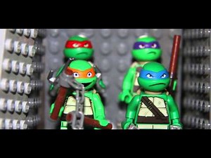 Teenage Mutant Ninja Turtles Official Movie CLIP - The Elevator (2014) - Ninja Turtle Movie HD LEGO