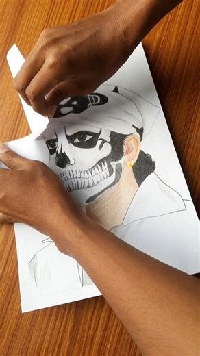 Talwinder face reveal 💀🔥#talwiinder #viral #art #draw #shorts