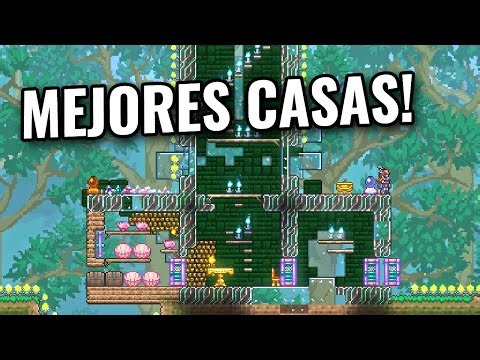 CÓMO HACER LAS MEJORES CASAS EN TERRARIA - TUTORIAL