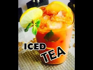 Iced Tea | Sweet Iced Tea | Lemon Ice Tea | Refreshing Beverage | by MyChef atHome