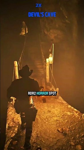 Devil’s Cave Location & Secret Explained | RDR2 Hidden Mystery #rdr2 #arthurmorgan