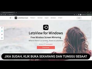 TUTORIAL DOWNLOAD APLIKASI LETSVIEW WINDOWS