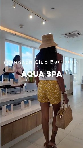 Day 1 in Barbados! 🌴 O2 Beach Club Aqua Spa. Relax, refresh, repeat! #Barbados