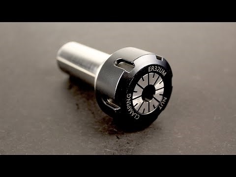Machining an ER32 collet chuck