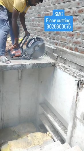 1.9K views · 1K reactions | Floor cutting##wallcutting #corecuttinghole #wallcutting #civilengineering | Prabhu Captain | Facebook