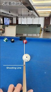 Basic cue ball control for beginners #billiard #billiards #jpbilliard