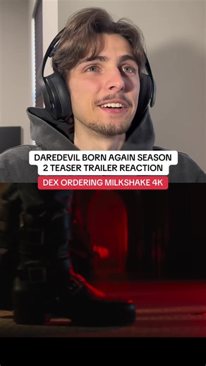 dex ordering vanilla milkshake with extra whip cream and a cherry on top #daredevil #daredevilbornagain #daredevilbornagainseason2 #marvel #mcu