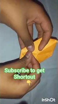 #yosho 😱origami ball⚽