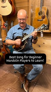 The best song to learn as a beginner mandolin player! #mandolin #mandolinmonday #beginnermandolin #boilthemcabbagedown #theacousticshoppe | The Acoustic Shoppe