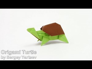 ORIGAMI TURTLE by Sergey Yartsev - Yakomoga Easy Origami