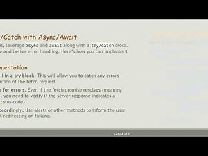 How to Catch Errors When Making Fetch API Requests in JavaScript