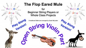 Violin Open String Play-Along Video - The Flop Eared Mule