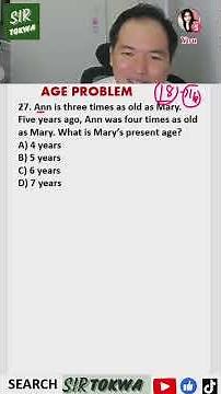 WORD PROBLEMS W SIR TOKWA 8 | WORD PROBLEMS MADE EASY! 🧠 Solve in Seconds w These Tricks | SIR TOKWA