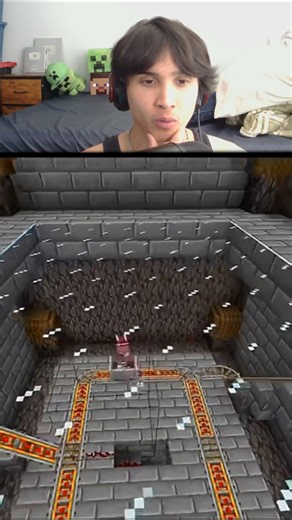 Building a high speed rail loop in Minecraft