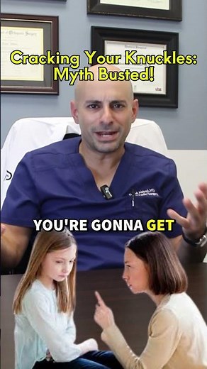 Cracking your knuckles = joint damage? Let’s break down the science behind the myth. #mythbusters