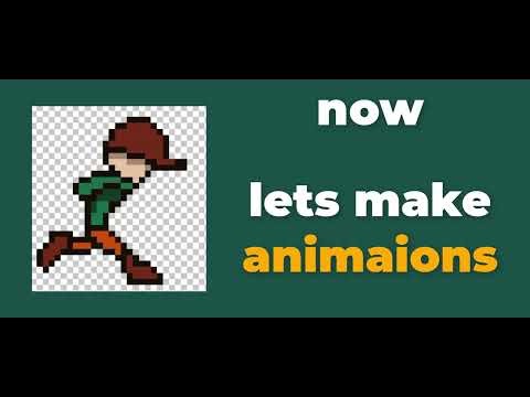 MAKE YOUR OWN ANIMATION IN 2 MINS (PIXEL STUDIO) ll animation for games