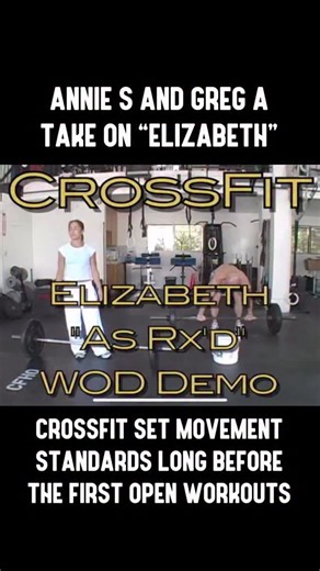 Greg Amundson’s record attempt at “Elizabeth” was invalidated due to not meeting the Squat Clean movement standard. However, it’s still an incredible example of so many powerful CrossFit nuances. This is before the first ever CrossFit Games and long before the first ever CrossFit Open. But even back then we knew what full range of motion needed to look like. In the video, they even measure and calculate the work missed due to the lack of extension in the Clean. For the time, this is absolutely g