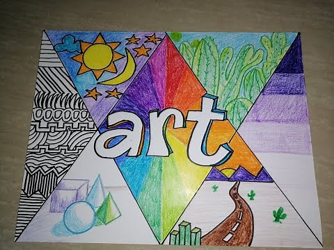 ELEMENTS OF ART | EASY POSTER VERSION