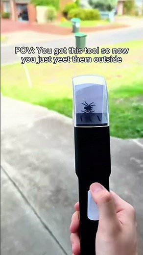 Handheld Insect Catcher Tool ✨ clean, safe bug removal! #shorts