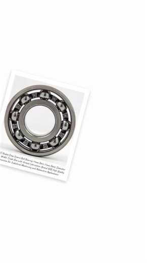 109KS Radial Deep Groove Ball Bearing 45mm Bore 75mm Outer Diameter 16mm Width Single Row with Gr...
