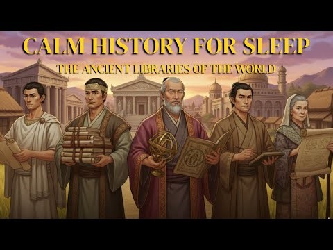 The Ancient Libraries of the World: Alexandria, Pergamon, and Baghdad | Calm History for Sleep