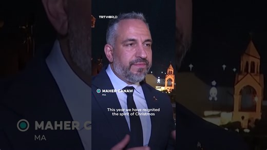 Bethlehem revives Christmas tree lighting after two years of genocide - World News