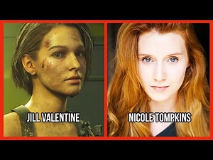 Characters and Voice Actors - Resident Evil 3 Remake (English and Japanese)