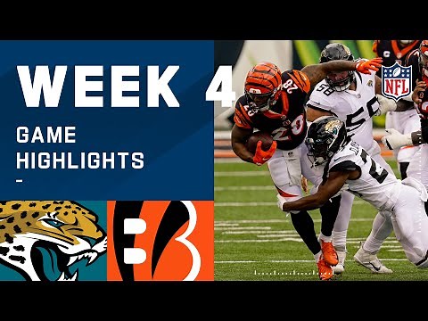Jaguars vs. Bengals Week 4 Highlights | NFL 2020