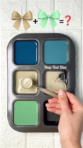 colorpalette/ “Elegant Coastal Blend: Three Unique Color Mixes from Blue, Beige & Mint” #colormixing