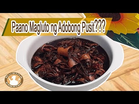 How to cook Adobong Pusit | Kusina Master