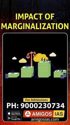 Impact of Marginalization | #sociology #upscsociology #upsc2025 | Amigos IAS Academy