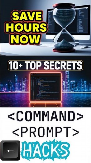 HACK Your Productivity with These TOP Command Prompt Shortcuts! ⏱️