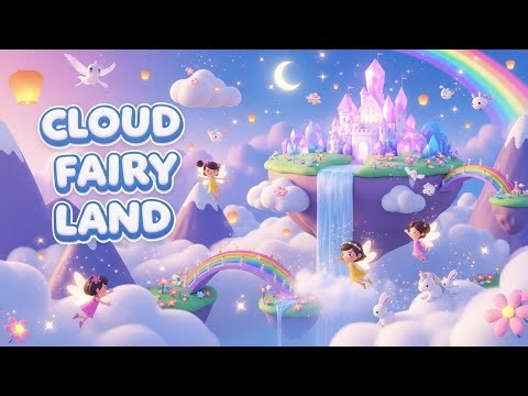 Cloud Fairy Land Adventures ☁️🌟 Cute Kids Poem!🎵💖