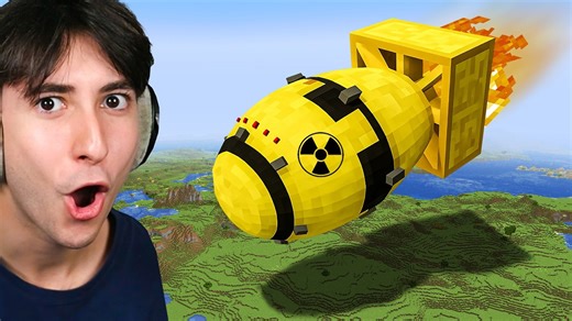 Minecraft vs giant nukes