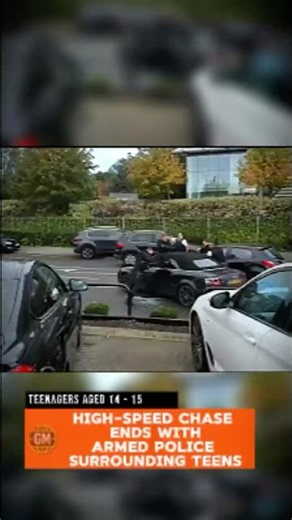 Teenagers Lead Police On High-Speed Chase — Armed Units Close In