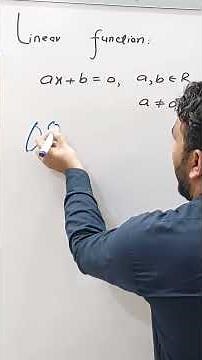 Linear Function Explained with Easy Examples | Maths Short for Class 9 to 112 Students | #reasoning