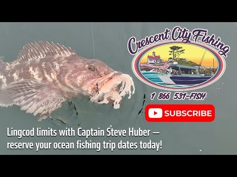 LIMITS! Ocean Lingcod FISHING out of Crescent City