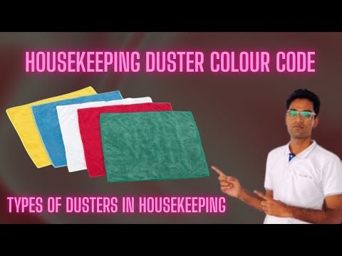 Housekeeping Duster Color Coding I Why Duster Color Code Important I Why Hotel Needs a Duster Color
