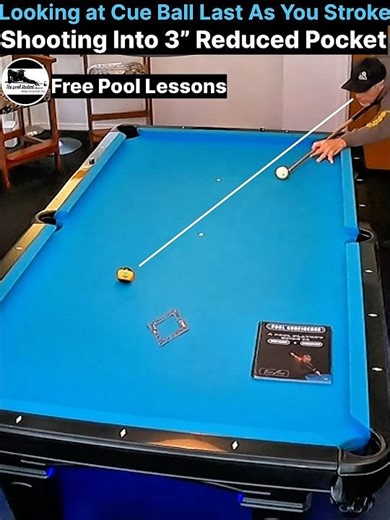 Looking at cue ball last technique (Free Pool Lessons)